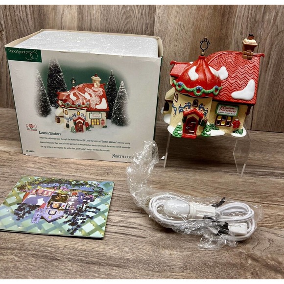 Department 56 | Holiday | Department 56 Elf Land Custom Stitchers North ...